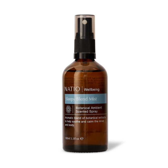Buy Natio Wellbeing Ambient Scented Spray Sleepy Blend Mist 100ml Online