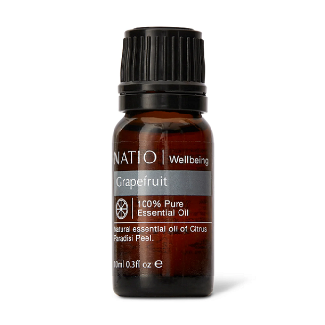 Buy Natio Wellbeing Pure Essential Oil Grapefruit 10ml Online