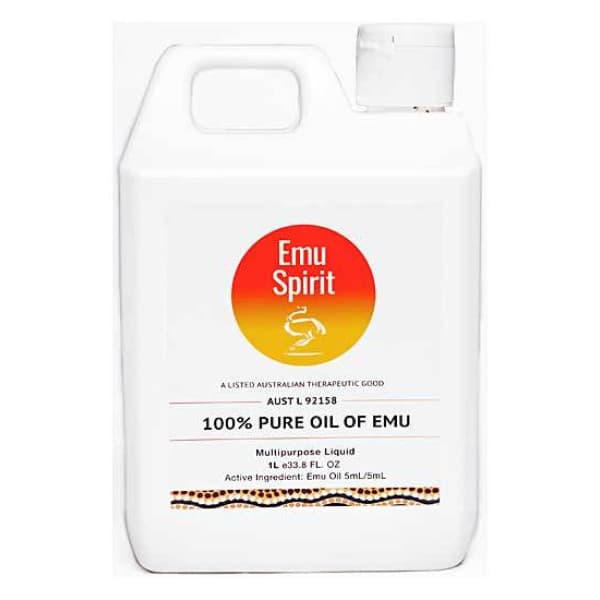 Buy Emu Spirit 100 Percent Pure Oil of Emu 1L Online