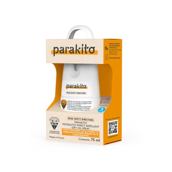 Buy Parakito Mosquito Insect Repellent Dry Oil Spray 75ml Online