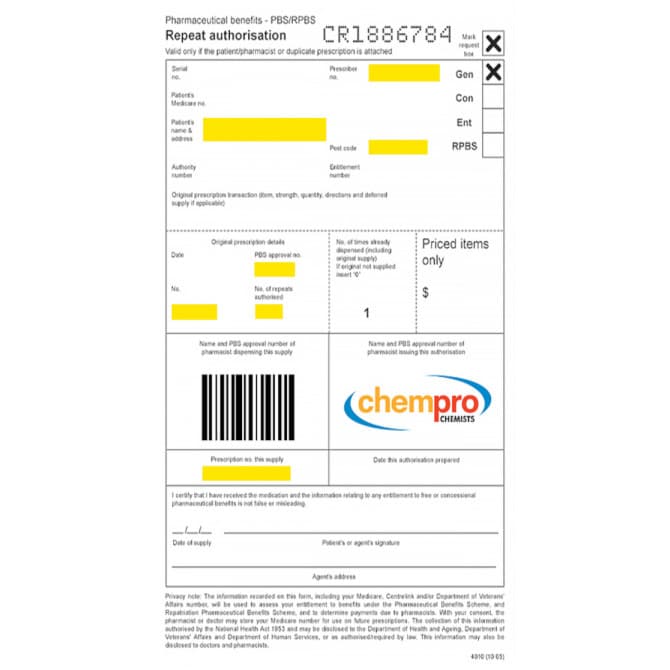 Buy Emexlon 10mg Tablet (25x4) Online | Chempro Chemists