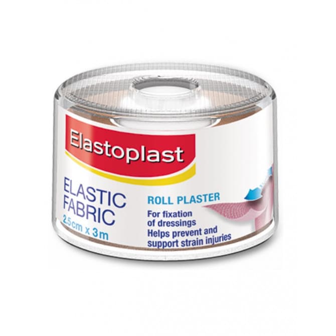 Buy Elastoplast Elastic Fabric Roll Plaster 2.5cm x 3m Online