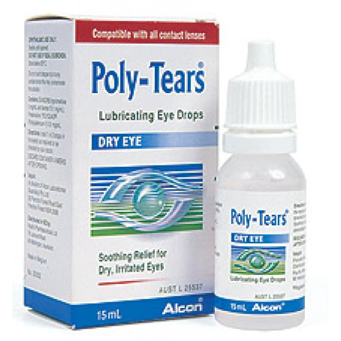 Buy Poly Tears Dry Eye Drops 15ml Online