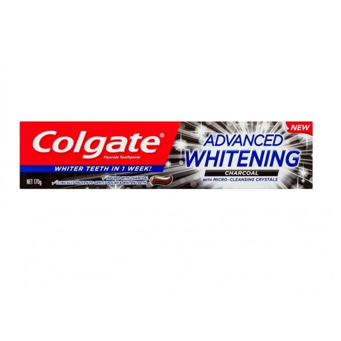 Buy Colgate Advanced Whitening Toothpaste Charcoal 170g Online ...