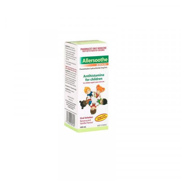 Buy Allersoothe 5mg/5ml Elixir 100ml S3 Online
