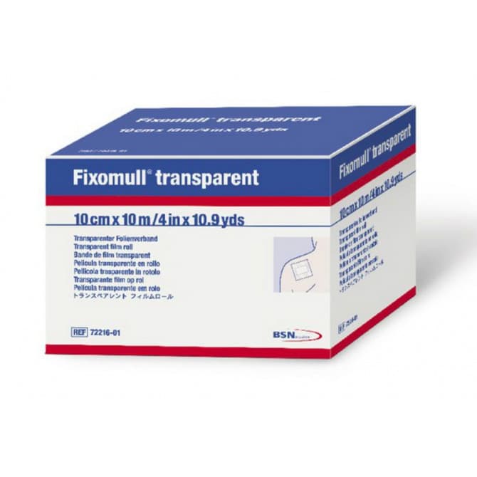 Buy Fixomull Transparent Film Dressing Tape 10cm x 10m Online | Chempro ...