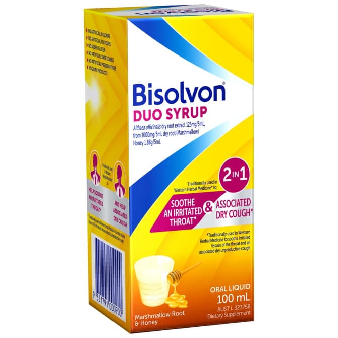 Buy Bisolvon Duo Syrup 100ml Online