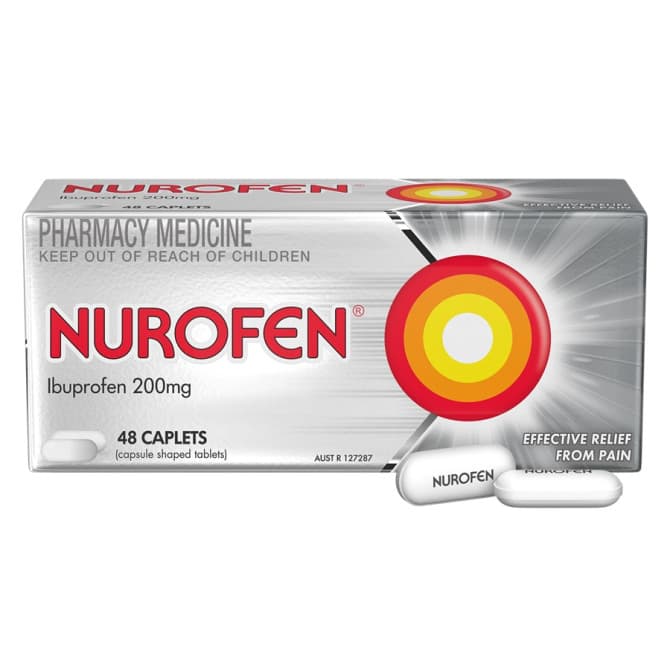 Buy Nurofen Core Caplets 200mg 48 Online