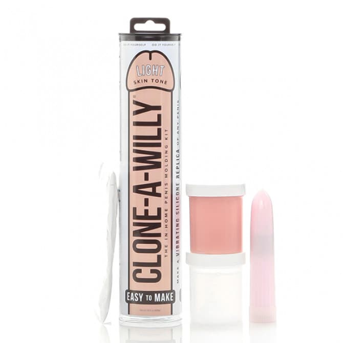 Buy Clone-A-Willy Vibrating Cloning Kit Light Skin Tone Online | Chempro Chemists