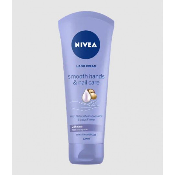 Buy Nivea Smooth Hands & Nail Care Hand Cream 100ml Online | Chempro ...