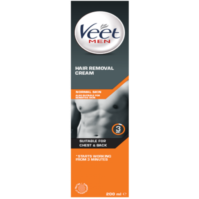 Buy Veet Men Hair Removal Cream Normal Skin 200ml Online | Chempro Chemists