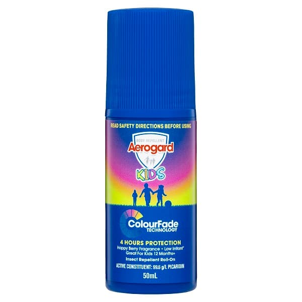 Buy Aerogard Kids Insect Repellent Roll-On 50ml Online