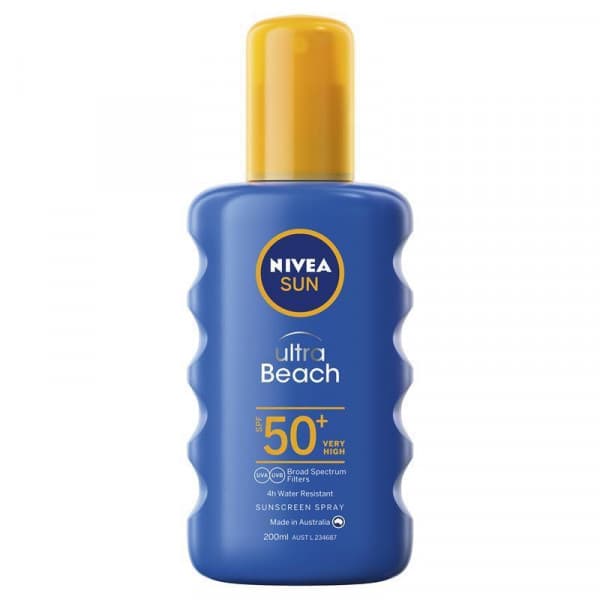 Buy Nivea Sun Ultra Beach Protect Spray SPF 50+ Online Chemist Outlet
