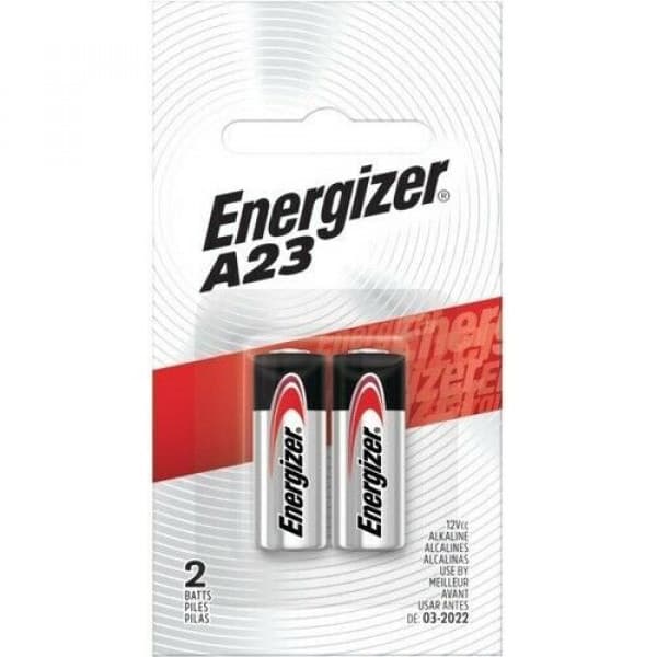 Buy Energizer A23 12V Alkaline Battery 2 Pack Online