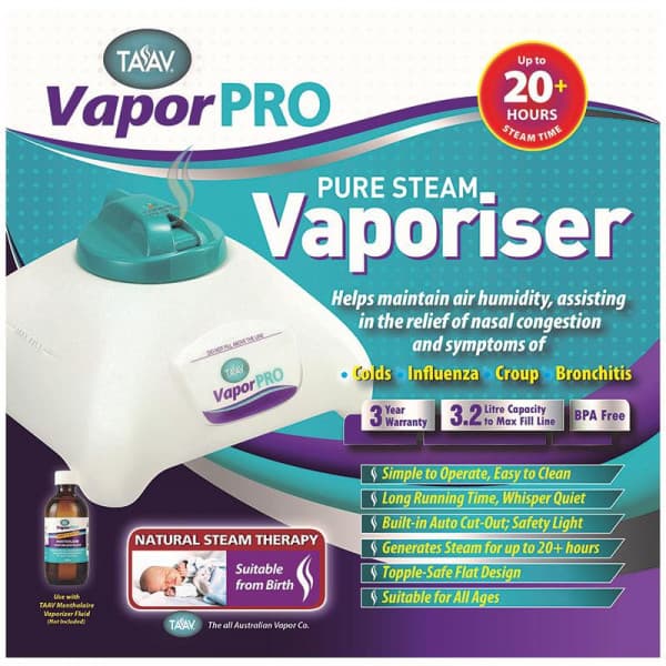 Buy Taav VaporPro Pure Steam Vaporiser Online