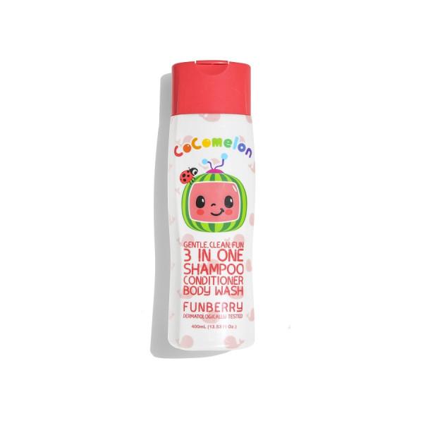 Buy Cocomelon 3 in 1 Shampoo, Conditioner, and Body Wash 400ml Online