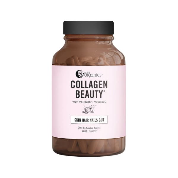 Buy Nutra Organics Collagen Beauty with Verisol Plus Vitamin C 90 ...