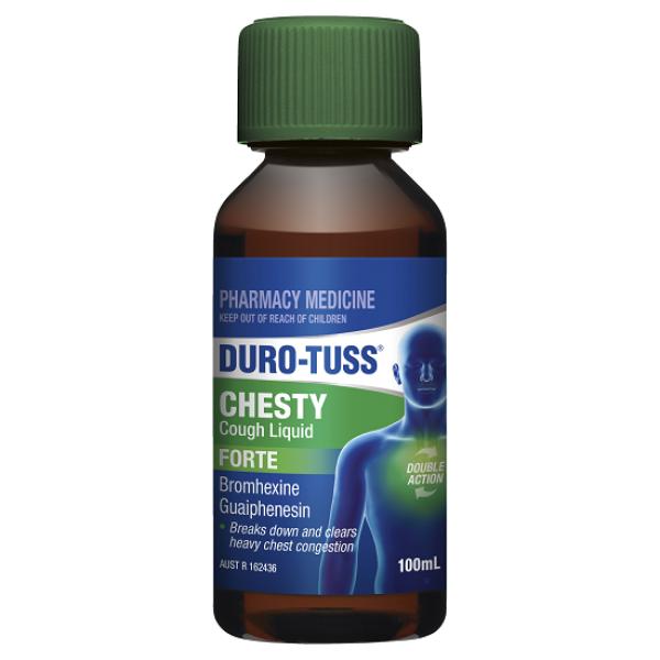 Buy Duro-Tuss Chesty Cough Liquid Forte 100ml Online