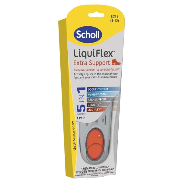 Buy Scholl Liquiflex Insoles Large Online Chemist Outlet
