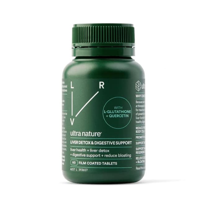 Buy Ultra Nature Liver and Digestive Support 60 Tablets Online