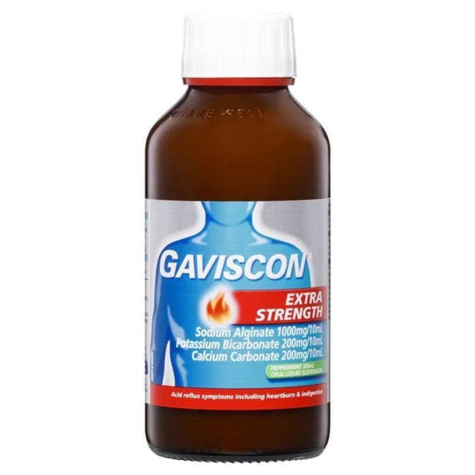 Buy Gaviscon Extra Strength Liquid Heartburn and Indigestion Relief ...