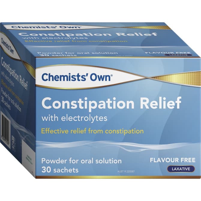 Buy Chemists Own Constipation Relief with Electrolytes Online