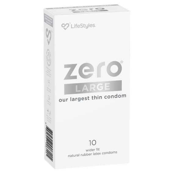 Buy LifeStyles Zero Large Condoms 10 Packs Online