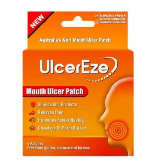 Buy UlcerEze Mouth Ulcer Patch 6 Packs Online