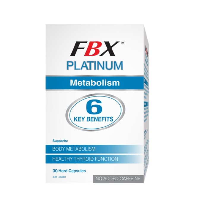Buy Naturopathica FBX Platinum Metabolism 30 Capsules Online