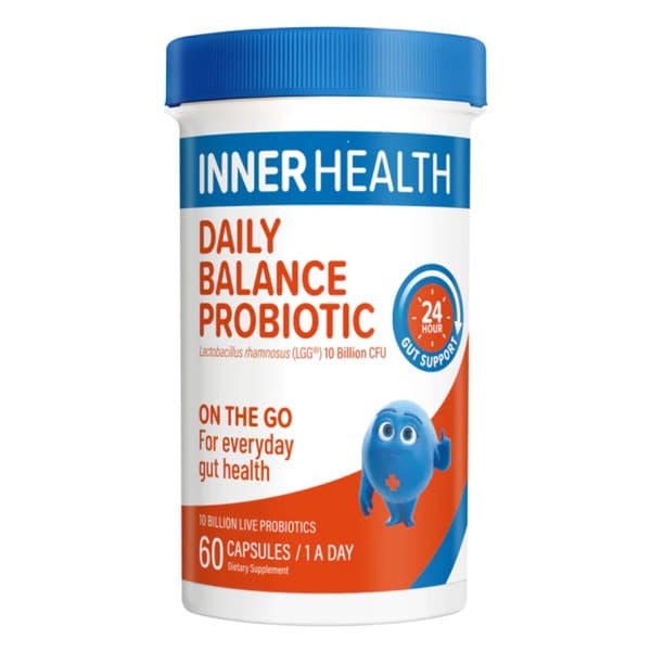 Buy Inner Health Daily Balance Probiotic 60 Capsules Online