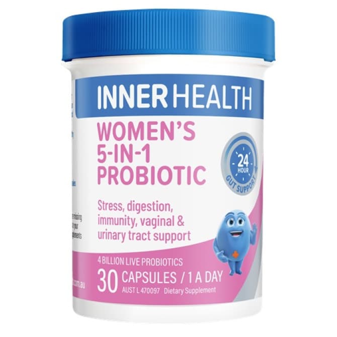 Buy Inner Health Womens 5 in 1 Probiotic 30 Capsules Online