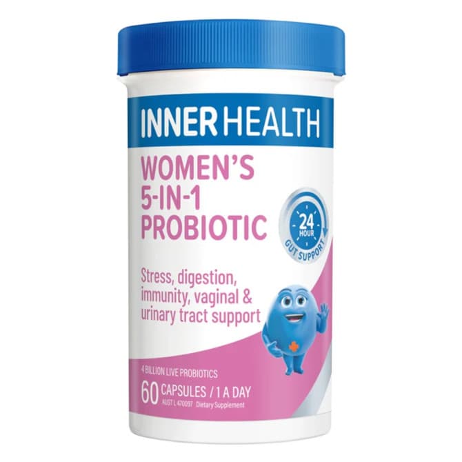 Buy Inner Health Womens 5 in 1 Probiotic 60 Capsules Online