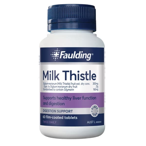 Buy Faulding Milk Thistle 60 Tbalets Online