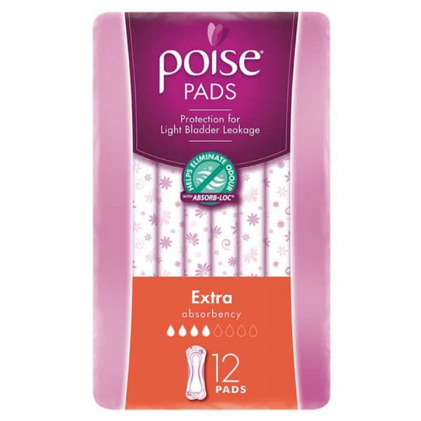 Buy Poise Pads Extra 12 Pack Online