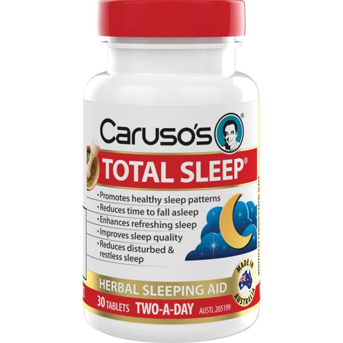 Buy Carusos Total Sleep 30 Tablets Online