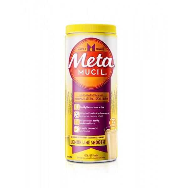 Buy Metamucil Lemon Lime Smoothe Fibre Powder 72 Doses 425g Online