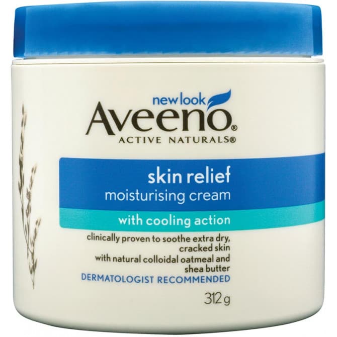 Buy Aveeno Skin Relief Moisturising Cream 312g Online