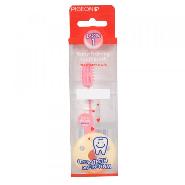 Buy Pigeon Training Toothbrush Step 1 Pink Online