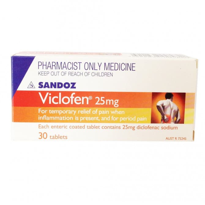 Buy Voltaren Rapid 25mg 30 Tablets S3 Online