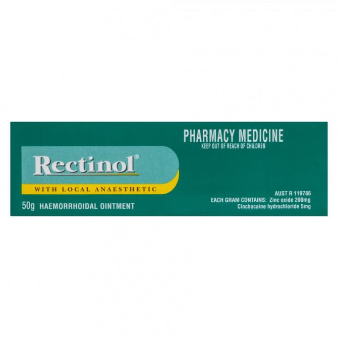 Buy Rectinol Ointment 50g Online