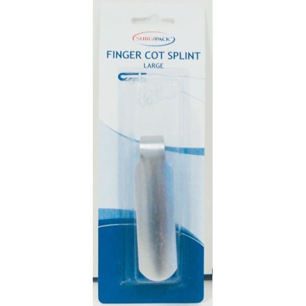Buy Surgipack Finger Cot Splint Large 6477 Online | Chempro Chemists