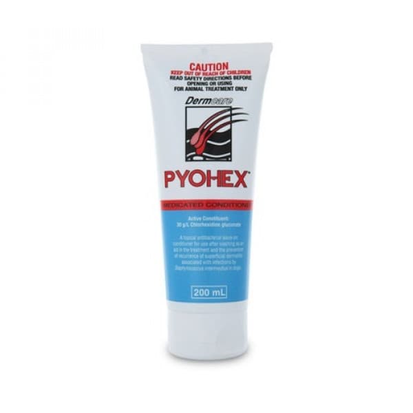 Buy Dermcare Pyohex Medicated Conditioner (For Animals) 200ml Online