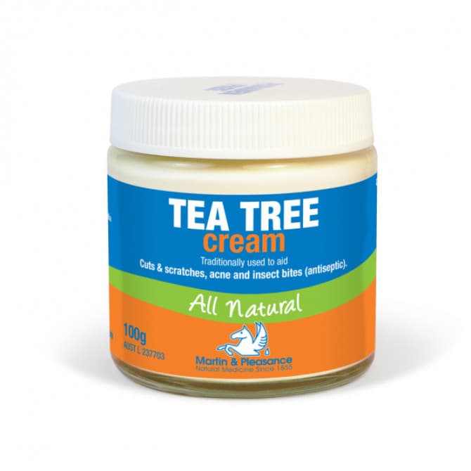 Buy Martin And Pleasance Tea Tree Herbal Cream Jar 100g Online