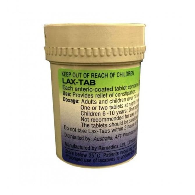 Buy Lax-Tab Tabs 200 Online