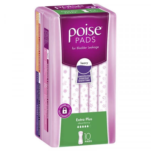 Buy Poise Extra Plus Pads 10 Pack Online