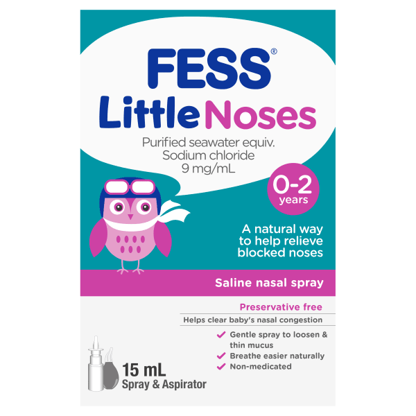 Buy Fess Little Noses Spray 15ml Plus Aspirator Online