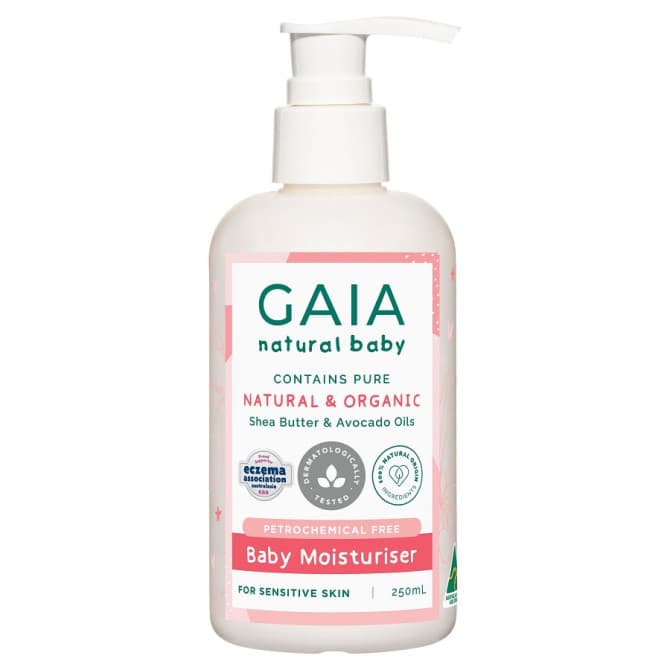 Buy GAIA Natural Baby Moisturiser 250ml Online