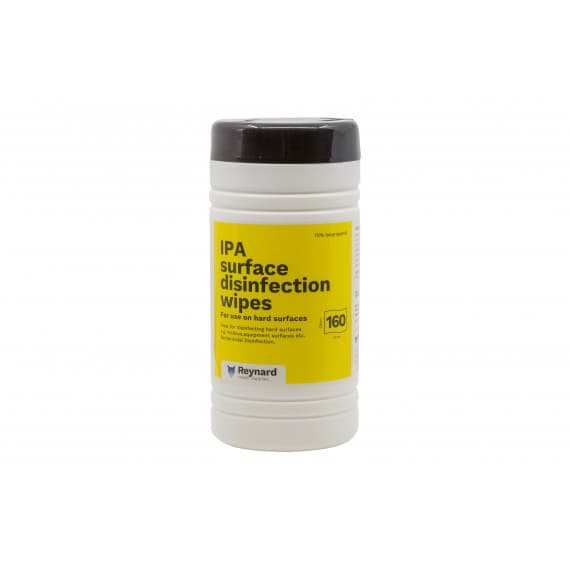Buy Reynard IPA Surface Disinfection Wipes Tub 160 Wipes Online