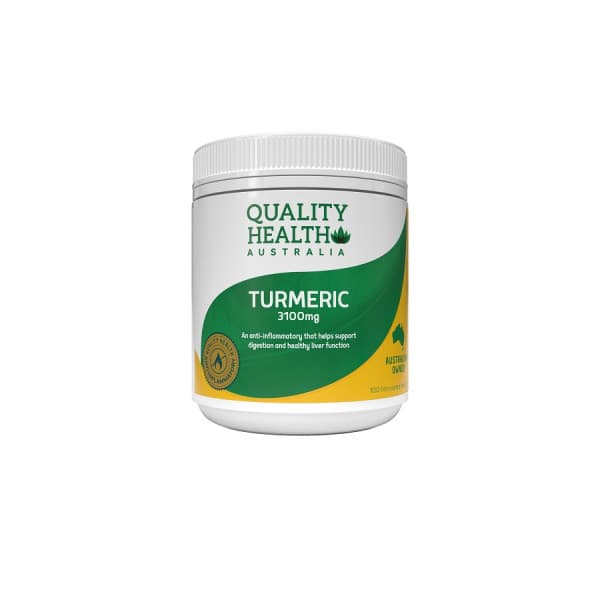 Buy Quality Health Turmeric 3100mg With BioPerine 100 Tablets Online ...