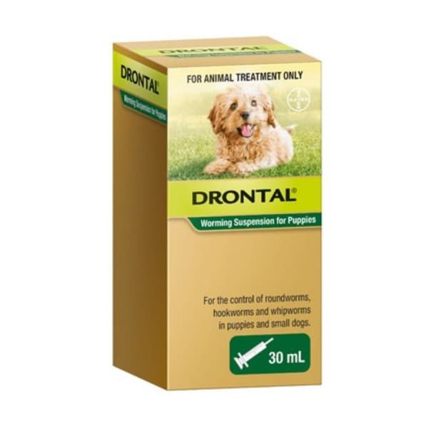 Buy Drontal Worming Puppy Suspension 30ml Online